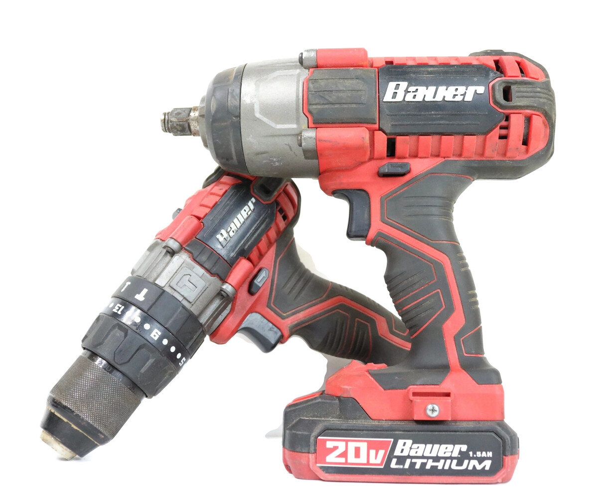 Bauer 1782C-B1 Impact/Drill 20V Combo Kit | USA Pawn