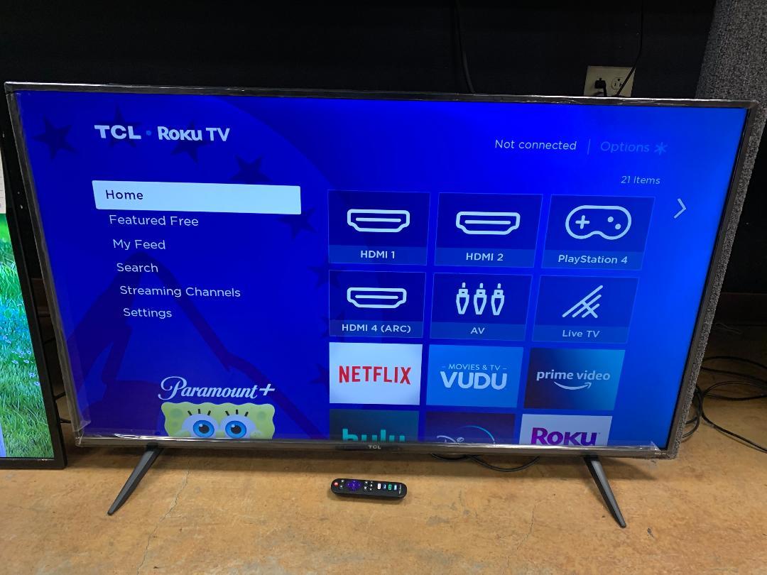 50" TCL 50S431 4K Roku Smart LED TV | USA Pawn