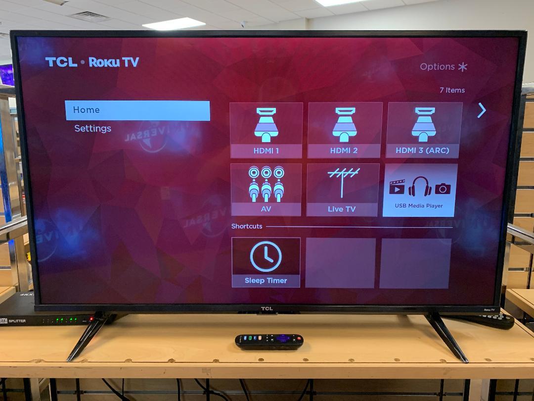 43" TCL 43S431 4K Roku Smart LED TV | USA Pawn