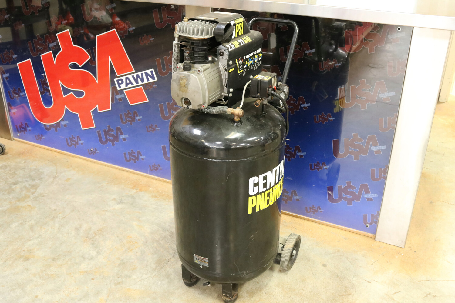 Central Pneumatic 61454 21 Gallon Air Compressor | USA Pawn