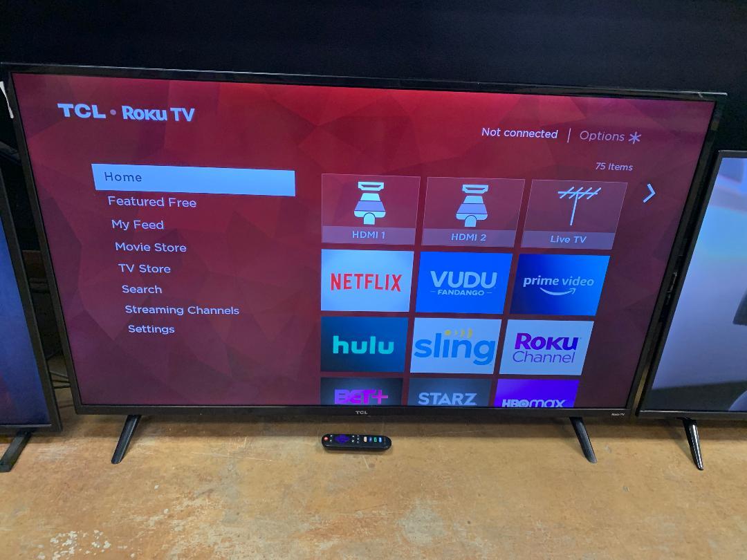50" TCL 50S421 4K Roku Smart LED TV | USA Pawn