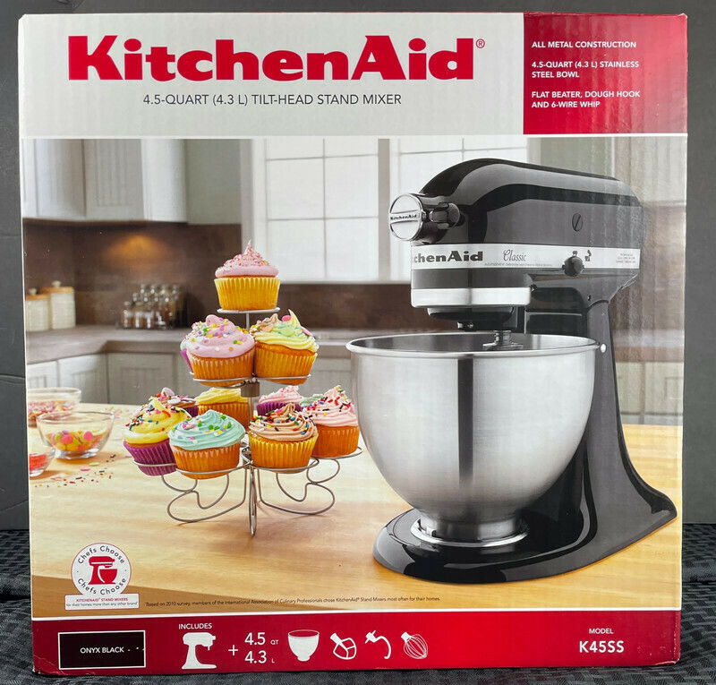 KitchenAid K45SS Classic 250-Watt 4-1/2-Quart Stand Mixer | USA Pawn