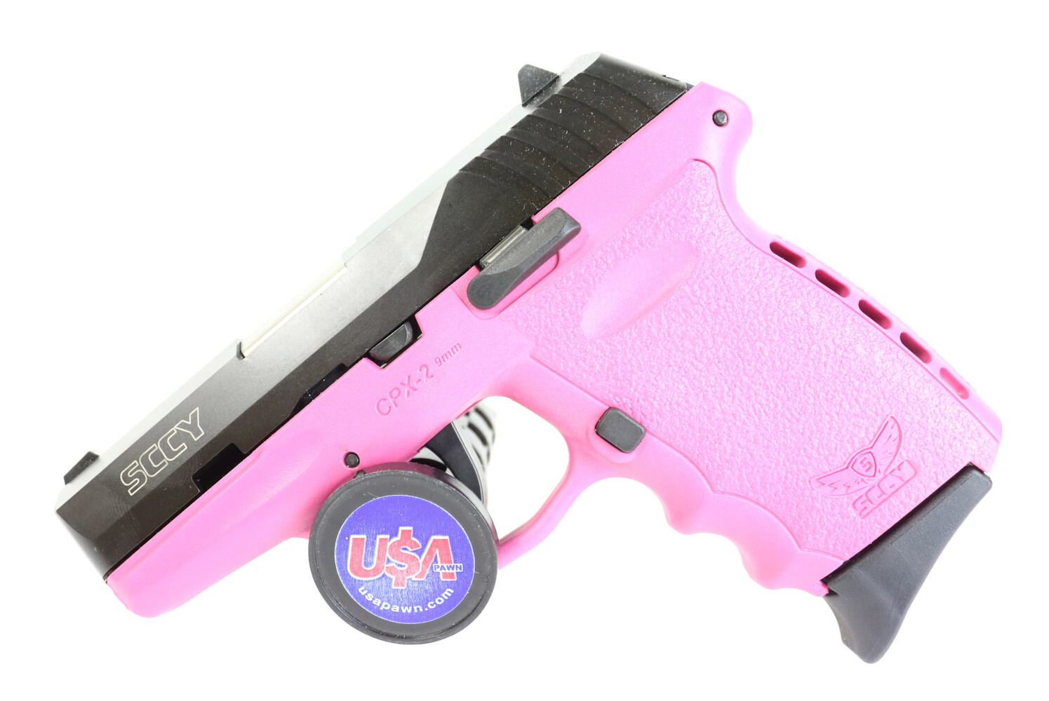 NEW!! SCCY CPX-2 9MM Semi Automatic Pistol- Pink | USA Pawn