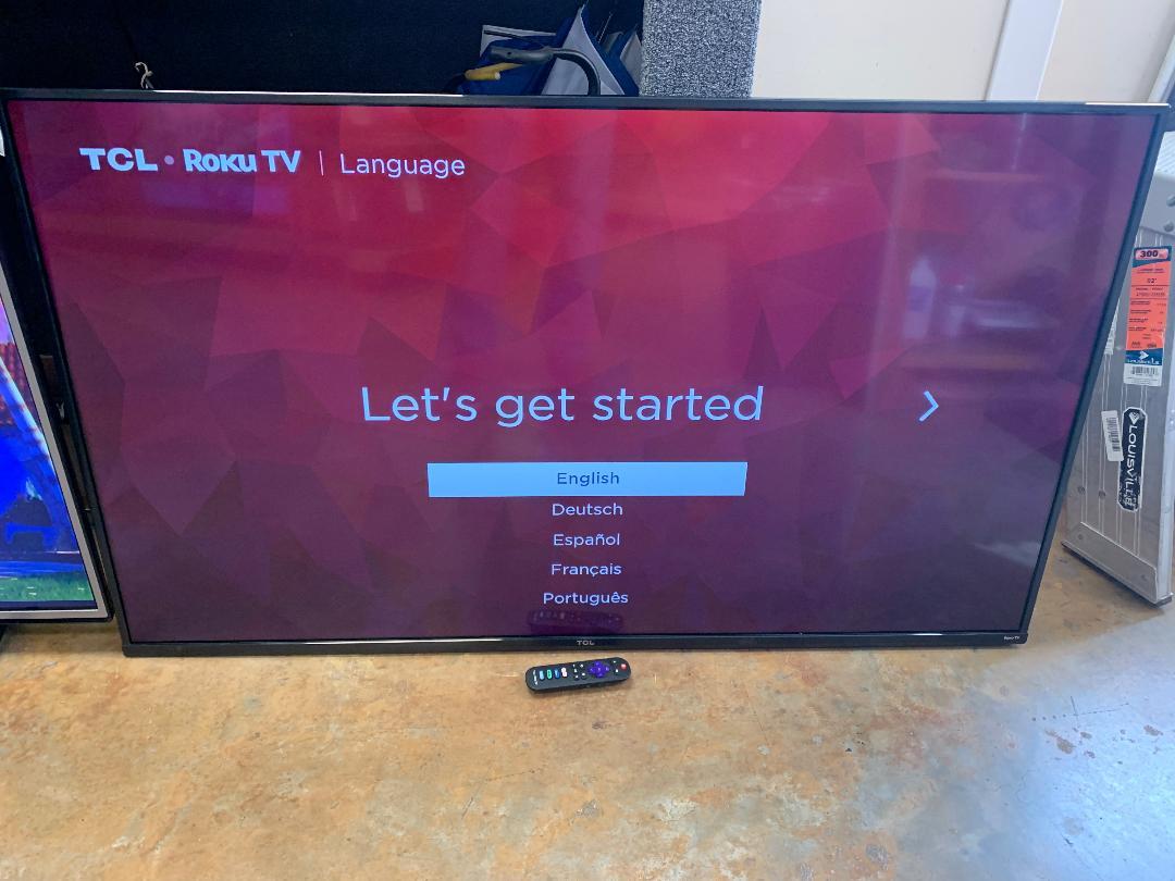 55" TCL 55S431 4K Smart LED TV- No Legs | USA Pawn