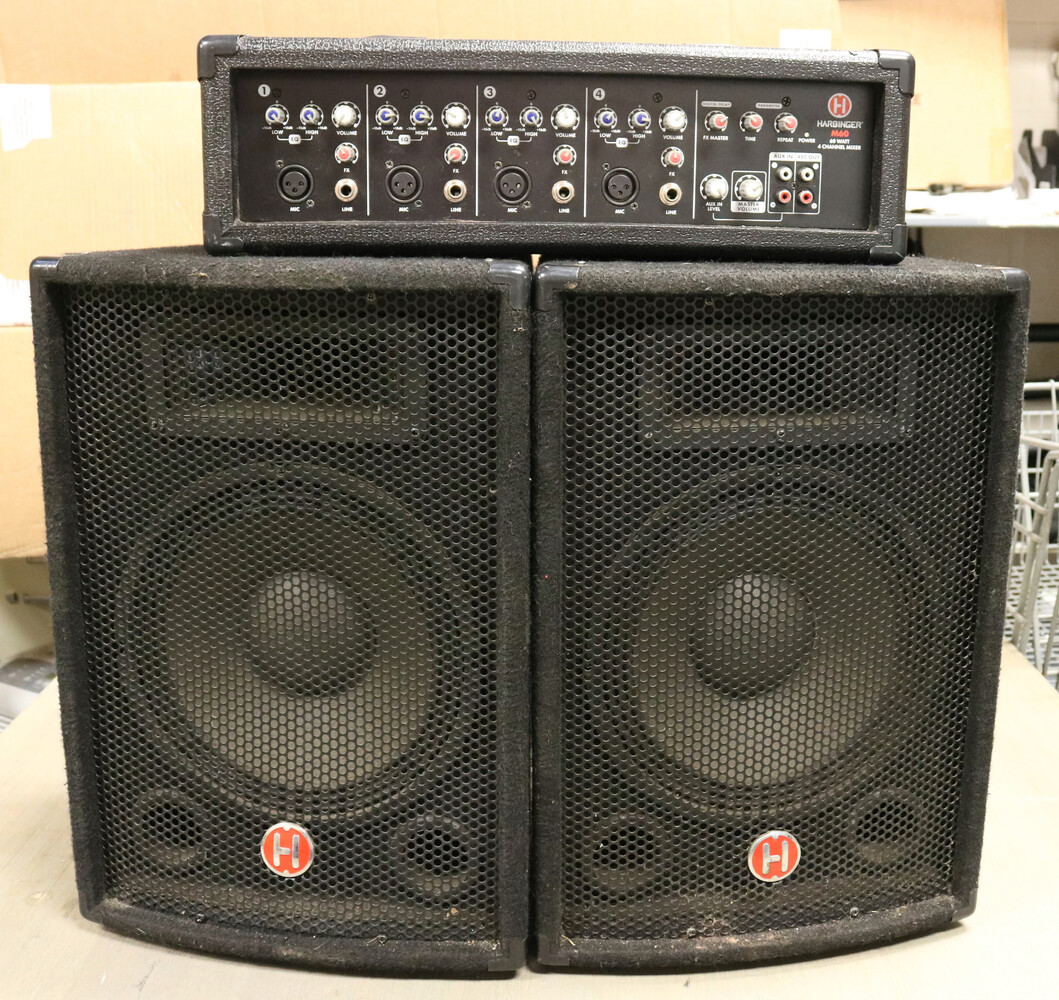 Harbinger M60 PA Amp/Speaker Combo | USA Pawn