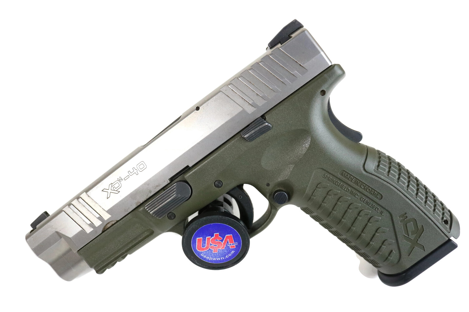 SPRINGFIELD ARMORY USA XD40 40S&W Semi Automatic Pistol | USA Pawn