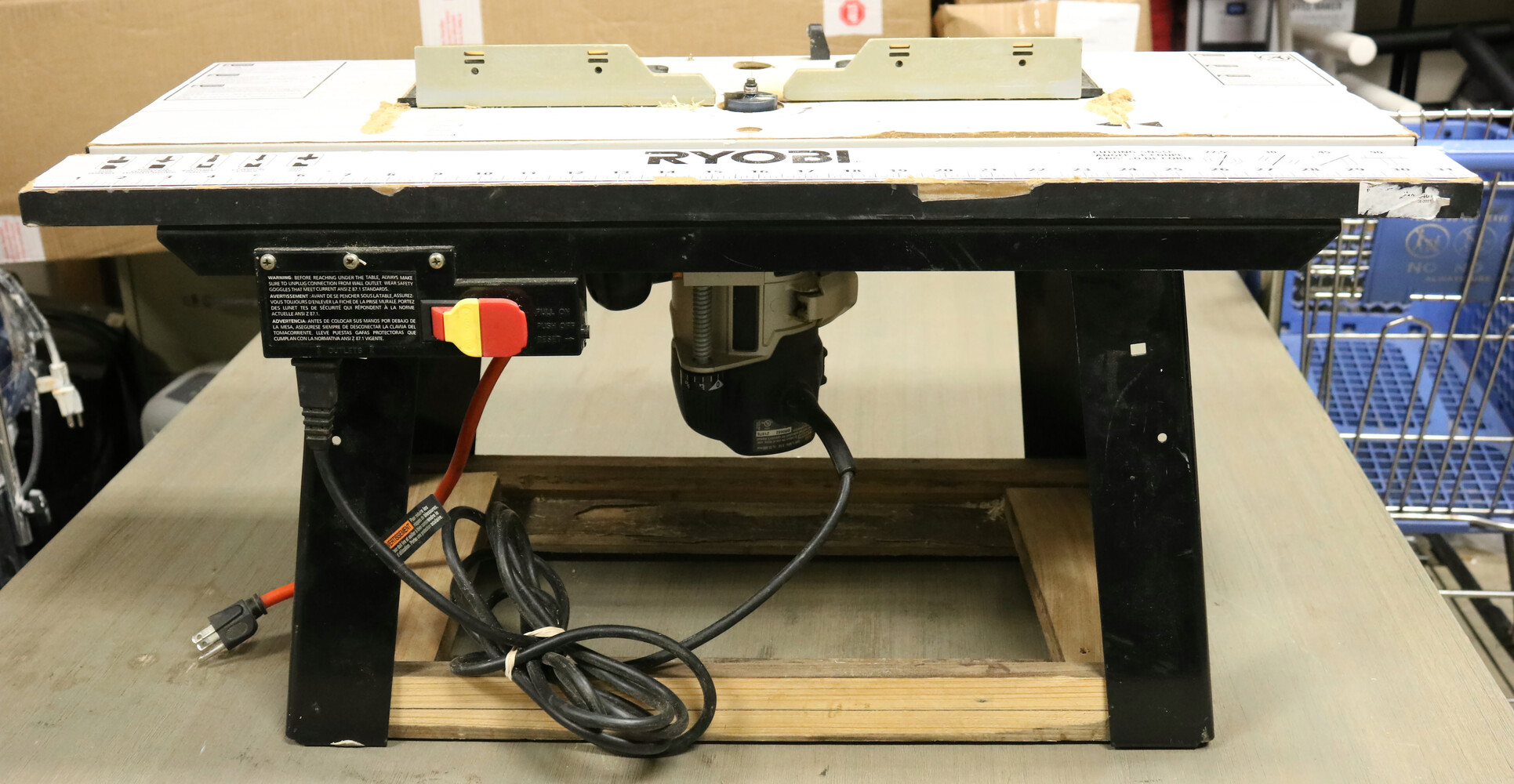 Ryobi 21576 Plunge Router With Table | USA Pawn