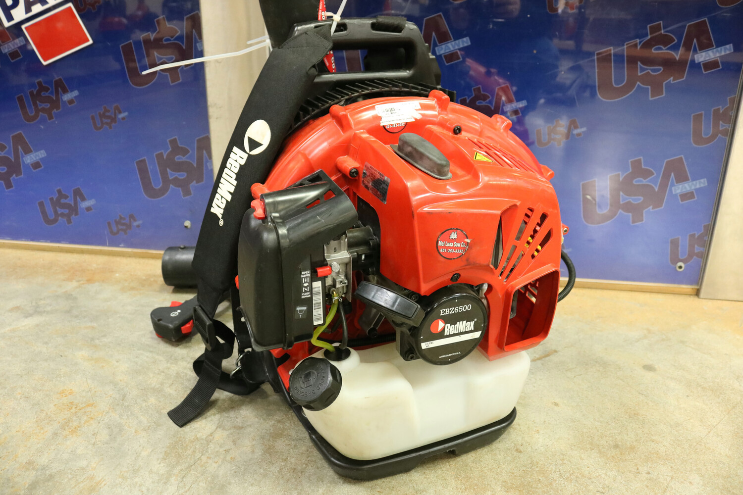 Redmax EBZ6500 Backpack Gas Powered Blower | USA Pawn