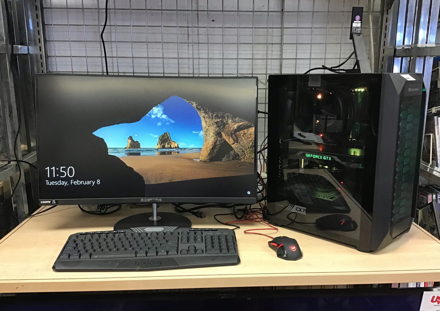 Custom Built Gaming PC Ryzen 7 1800x, GTX 1070 Founders Edition GPU ...