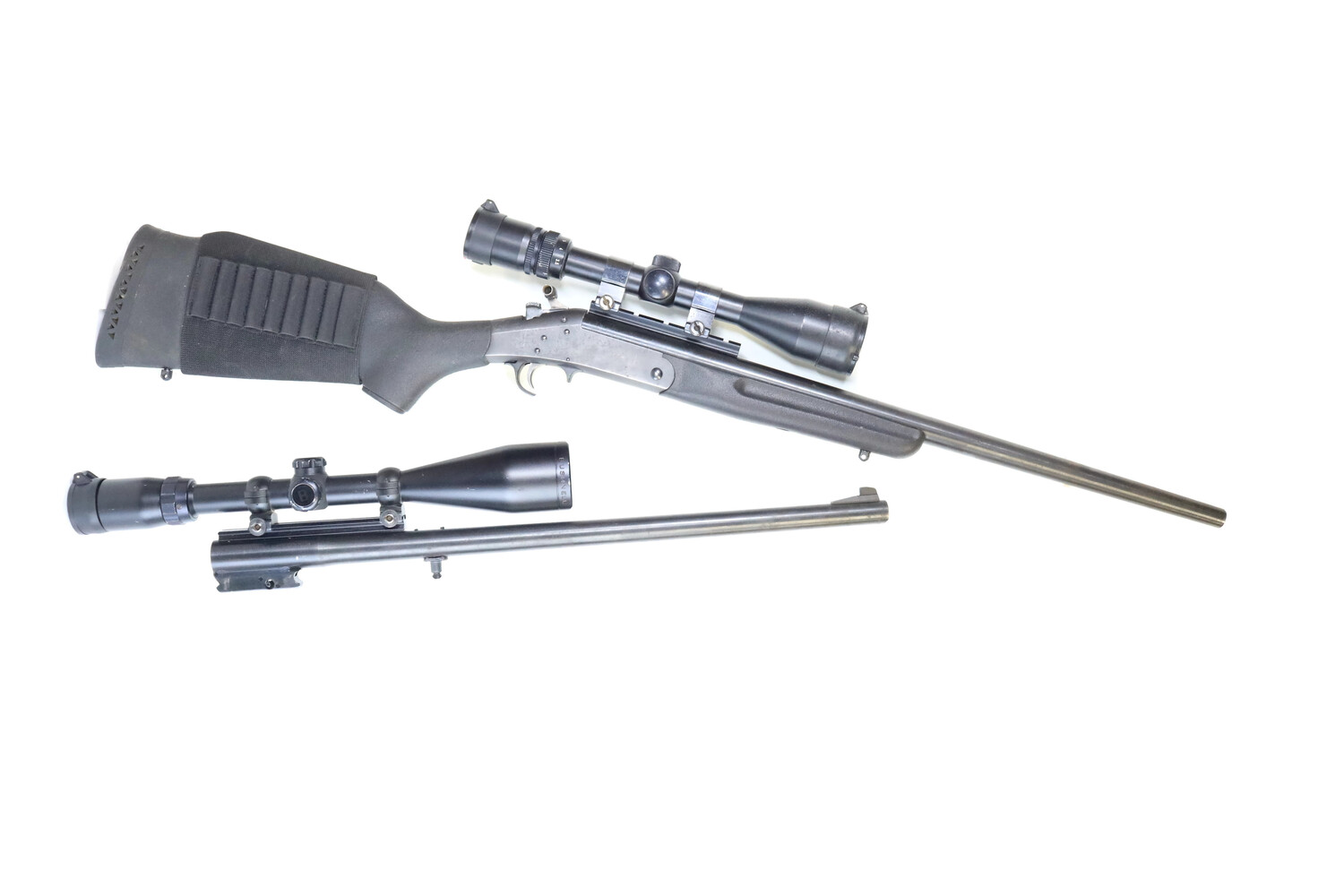 NEW ENGLAND FIREARMS Handi Rifle SB2 45-70 GOVT Single Shot Rifle W/243 ...