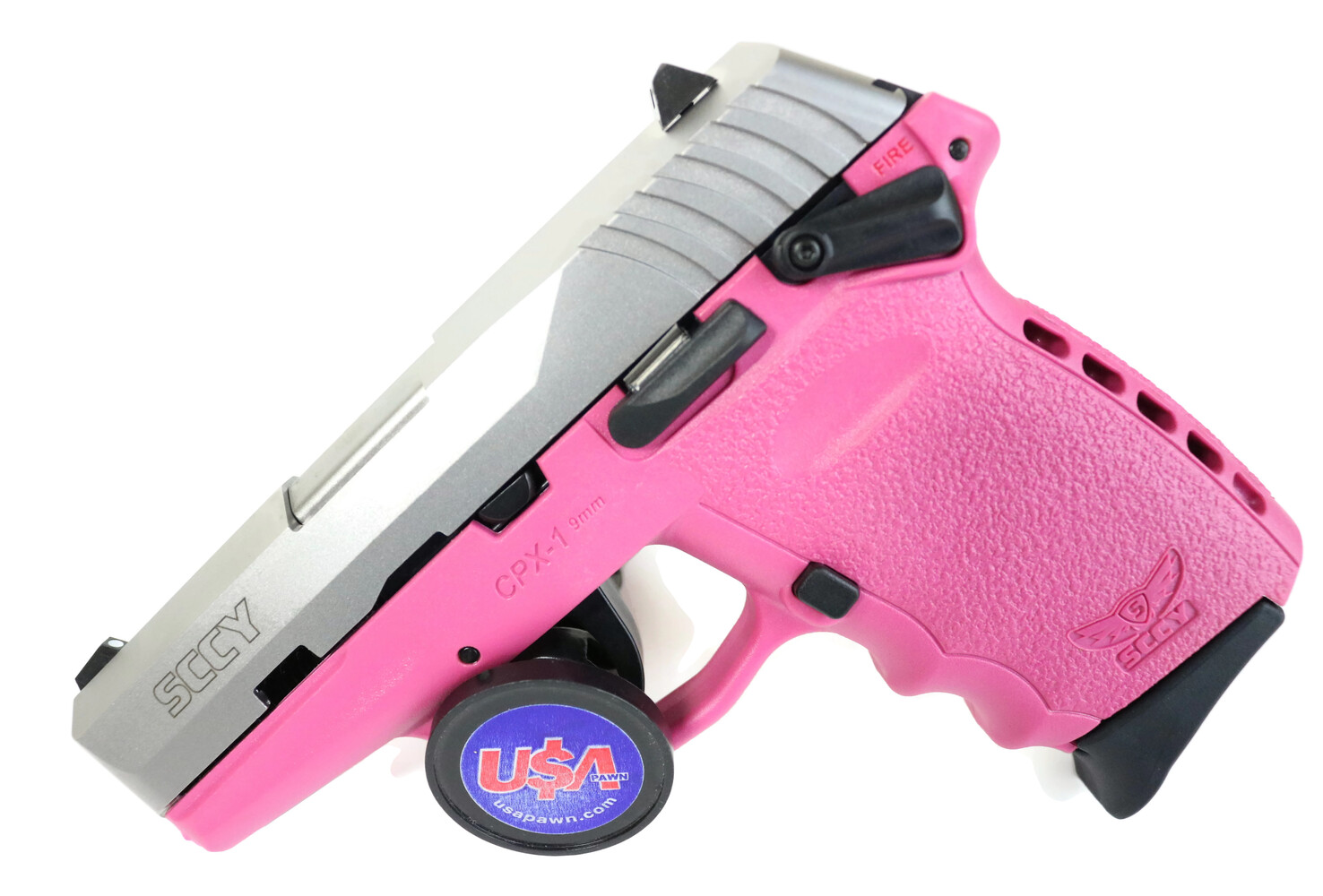 NEW!! Sccy CPX-1 9MM Semi Automatic Pistol- Pink | USA Pawn