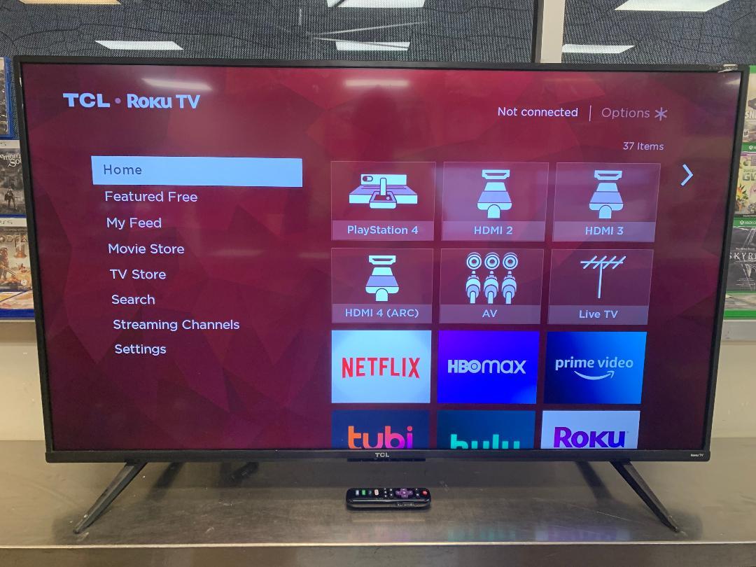 50" TCL 50S431 4K Roku Smart LED TV | USA Pawn