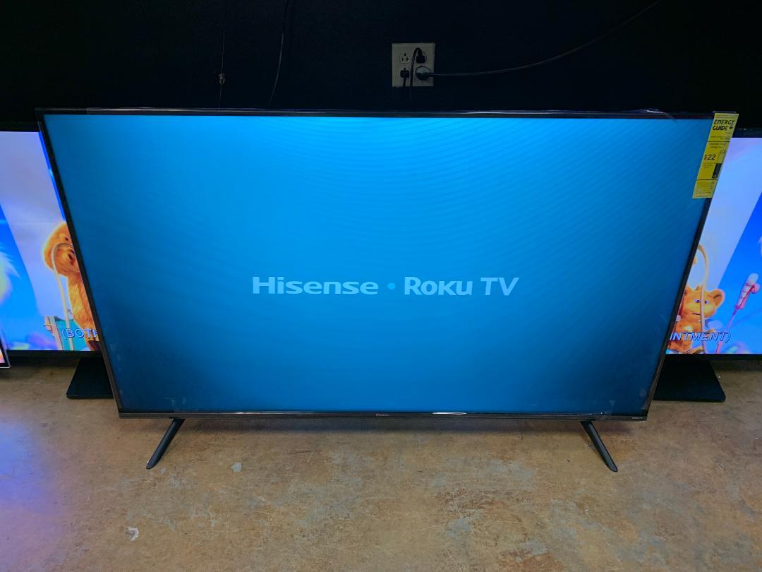 NEW!! 50" Hisense 50R6E3 4K Roku Smart LED TV | USA Pawn