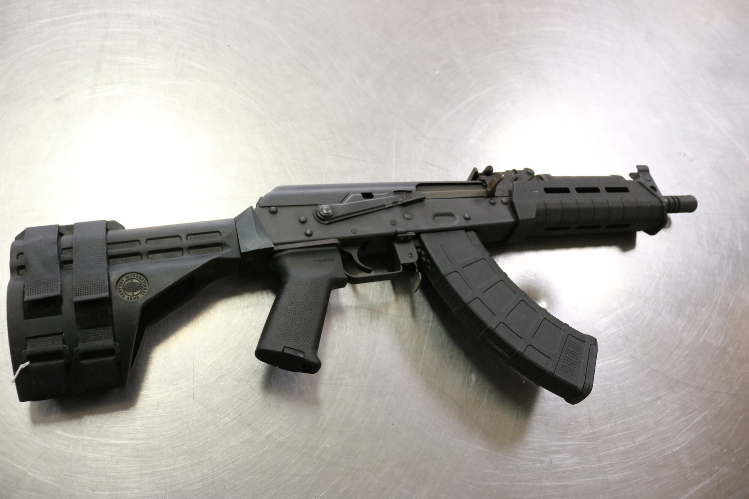 CENTURY ARMS RAS 47 Pistol 7.62x39 Semi Auto Pistol W/ Stabilizing ...