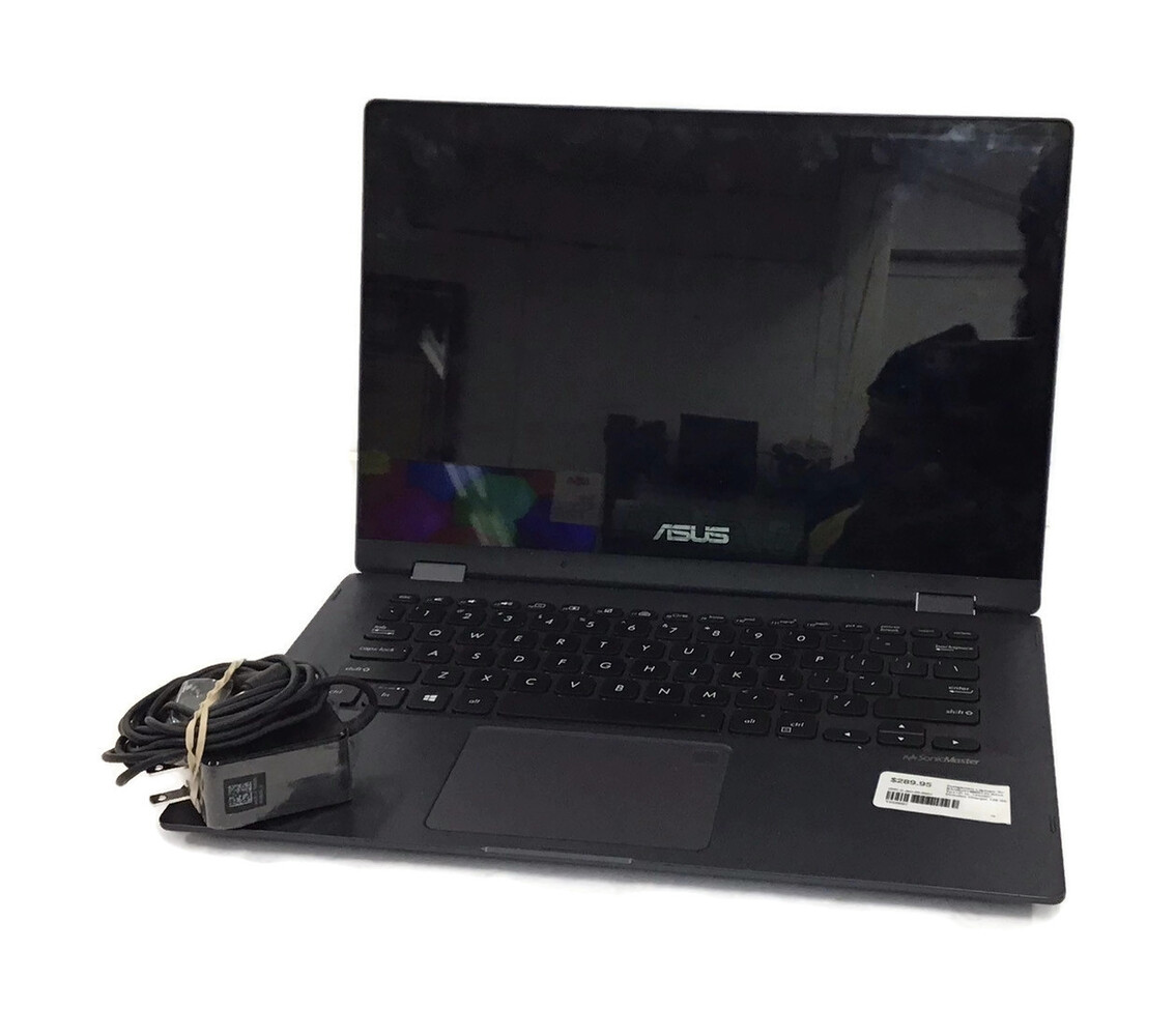 ASUS VivoBook Flip TP412F Intel i3-8145U 2.10GHz 4GB 128GB 14" Touch ...
