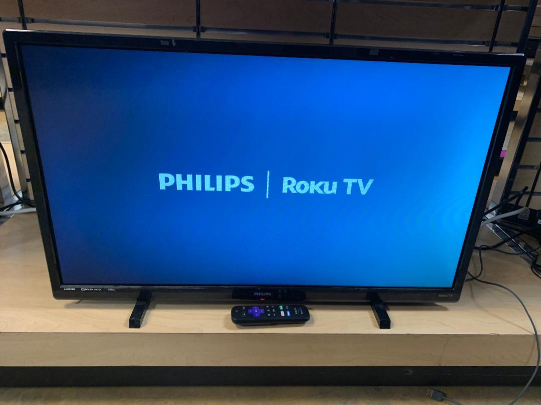 32" PHILIPS 32PFL4664/F7 Roku Smart LED TV | USA Pawn