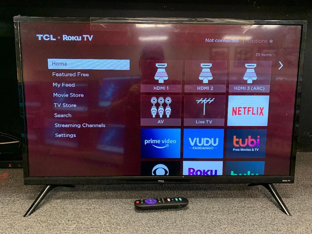 32" TCL 32S335 Roku Smart LED TV | USA Pawn