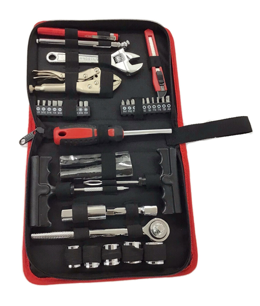 Hyper Tough Ht 51piece Auto And Motorcycle Tool Kit