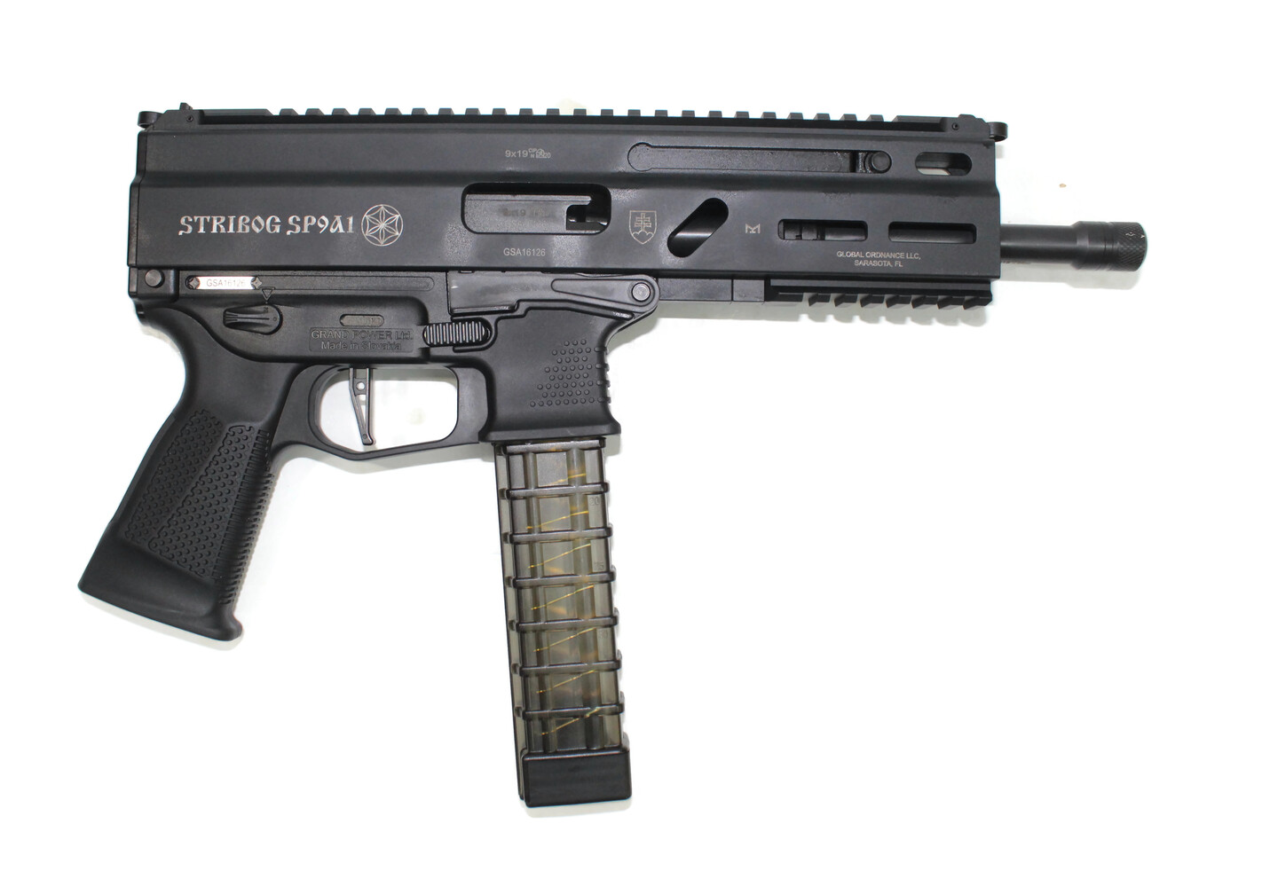 Grand Power Stribog 9mm Semi Auto Pistol with Case and 3 Mags | USA Pawn