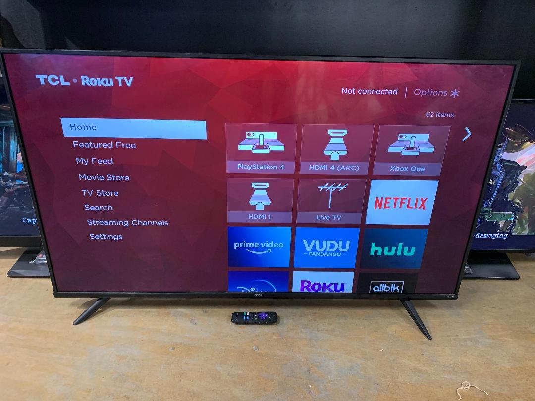 55" TCL 55S431 4K Roku Smart LED TV | USA Pawn