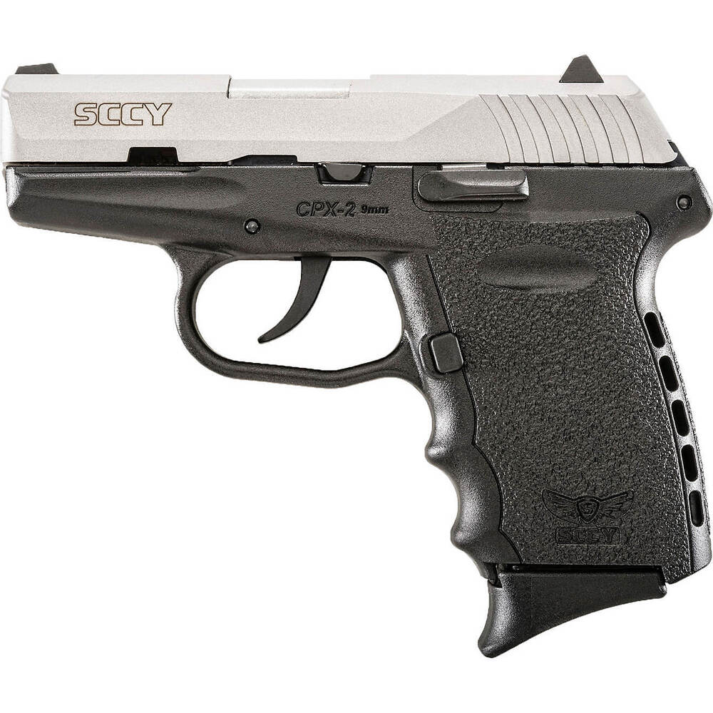 SCCY CPX-2 9MM Semi Automatic Pistol- Stainless | USA Pawn