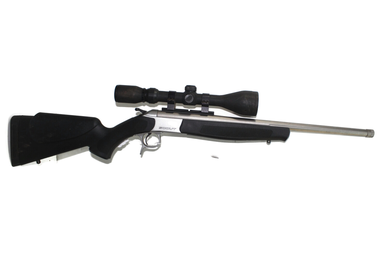 CVA Scout V2 With Threaded Barrel 243 Single Shot Rifle USA Pawn