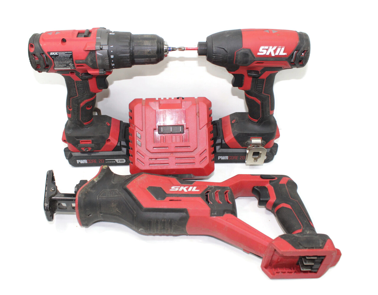 Skil Drill Impact and Sawzall 20V with 2 Batteries and Charger | USA Pawn