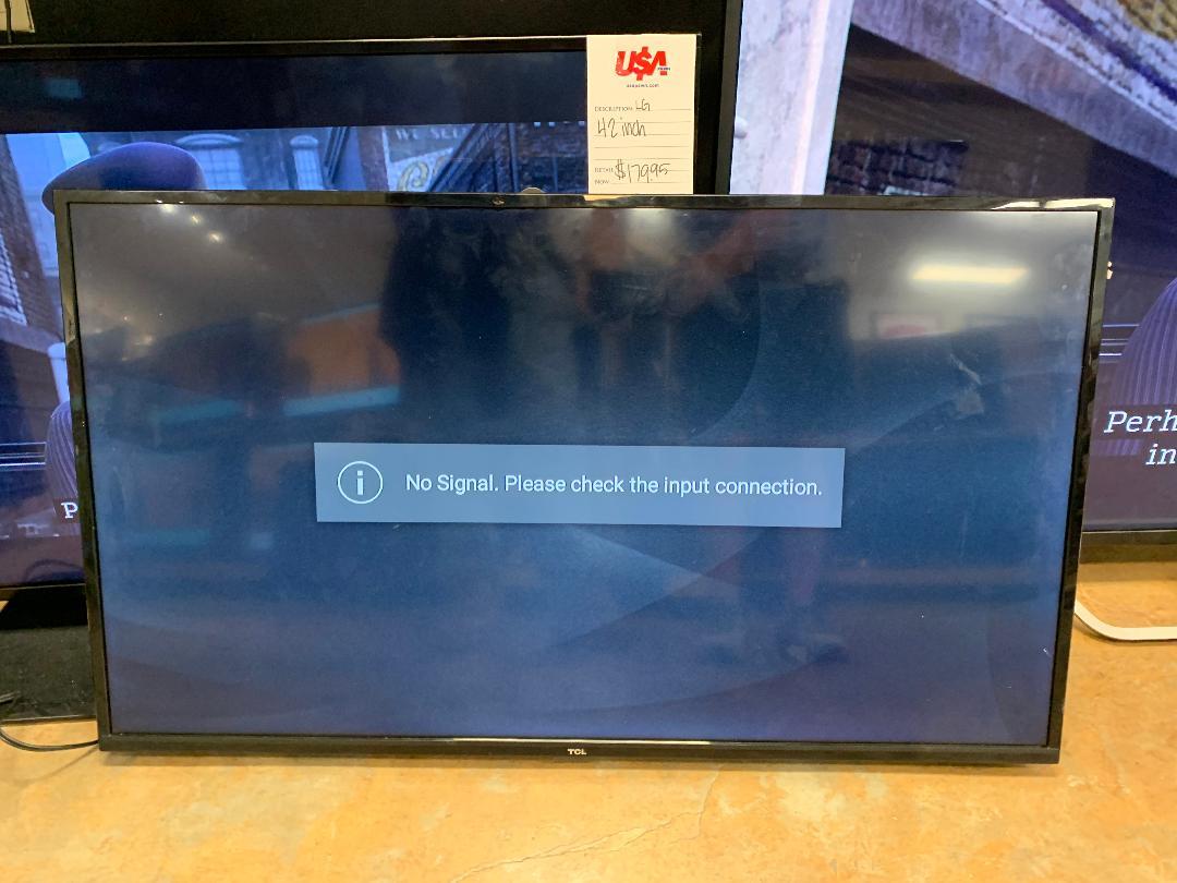 40" TCL 40S330 Android Smart LED TV- No Legs- No Remote | USA Pawn