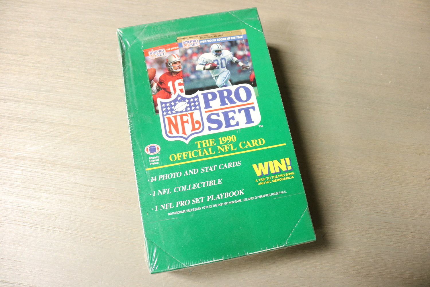 1990 NFL Pro Set Series 1 Factory Sealed Box with 36 Packs | USA Pawn