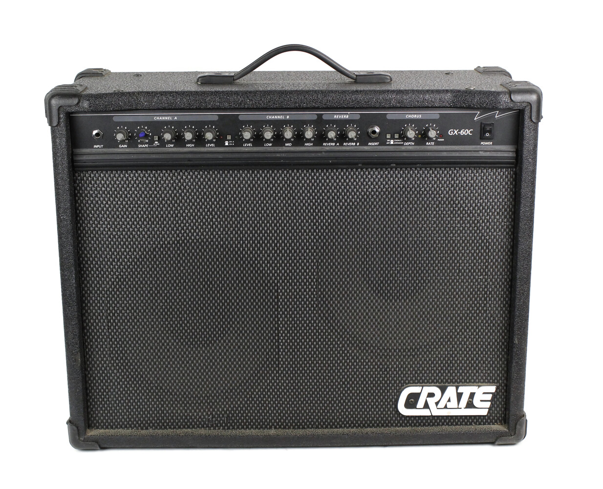 Crate GX-60C Stereo Chorus 60-Watt 2x10" Solid State Guitar Combo | USA ...