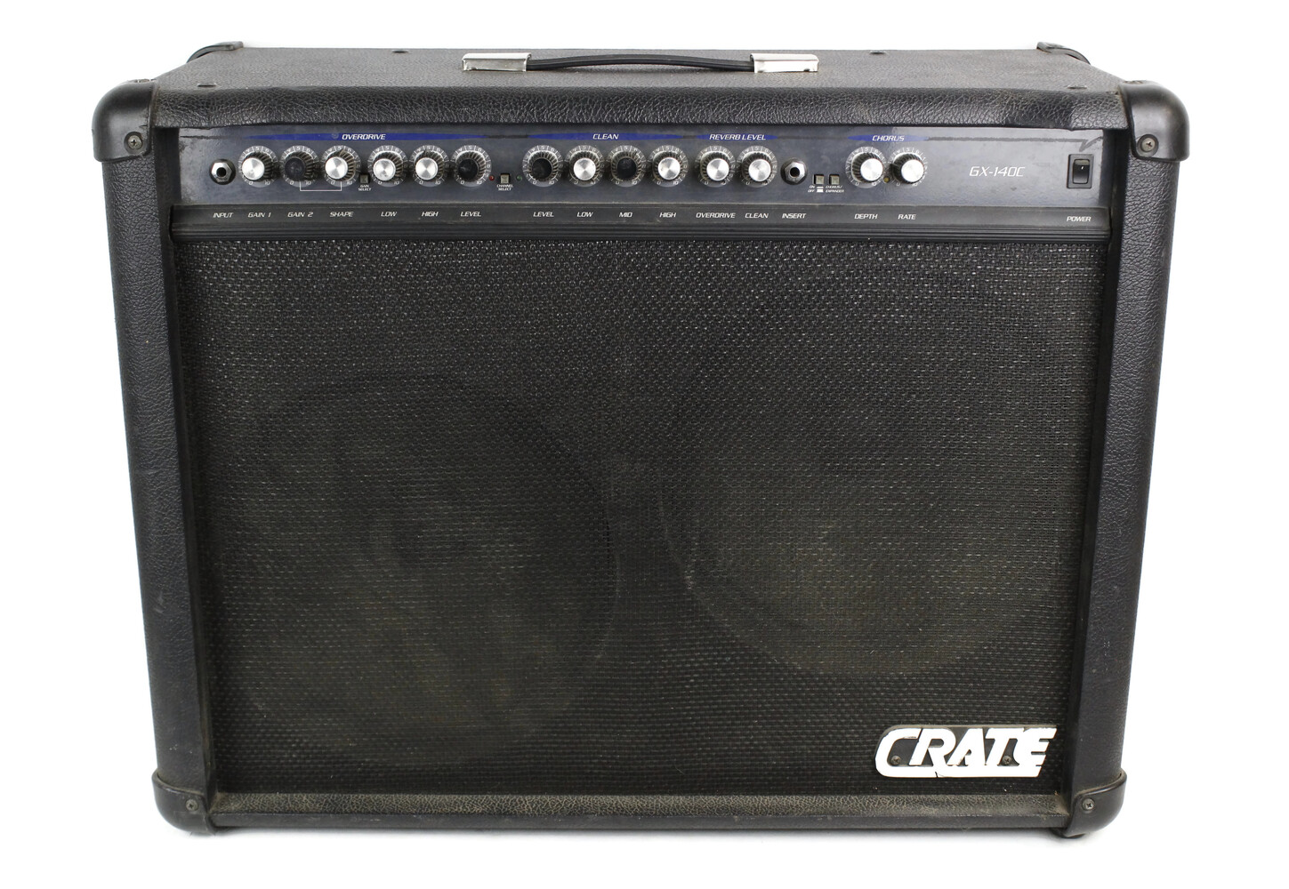 Crate GX-140c Solid State Electric Guitar Amplifier 2 x 12" Speakers ...