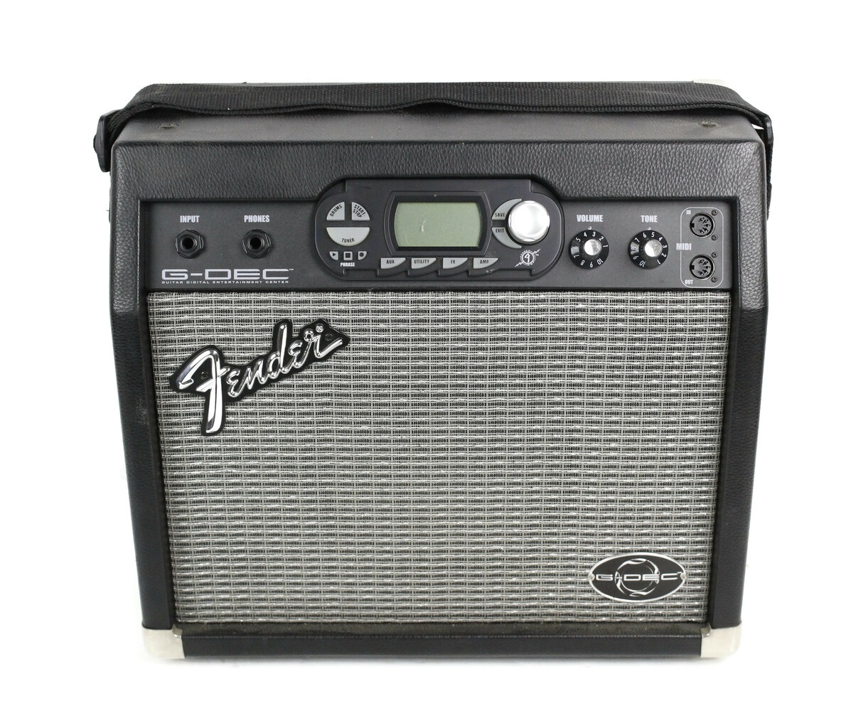 Fender G-DEC Guitar Digital Entertainment Center 15-Watt 1x8" Practice ...