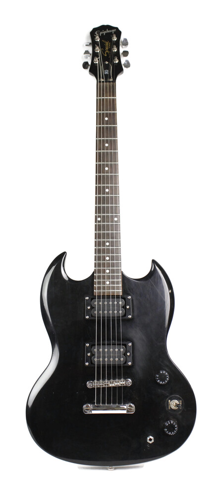 Epiphone SG Special Black Solid Body Electric Guitar With Humbucker ...