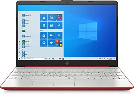 HP 15-DW0XXX 15.6" Windows 11 Laptop- Red | USA Pawn