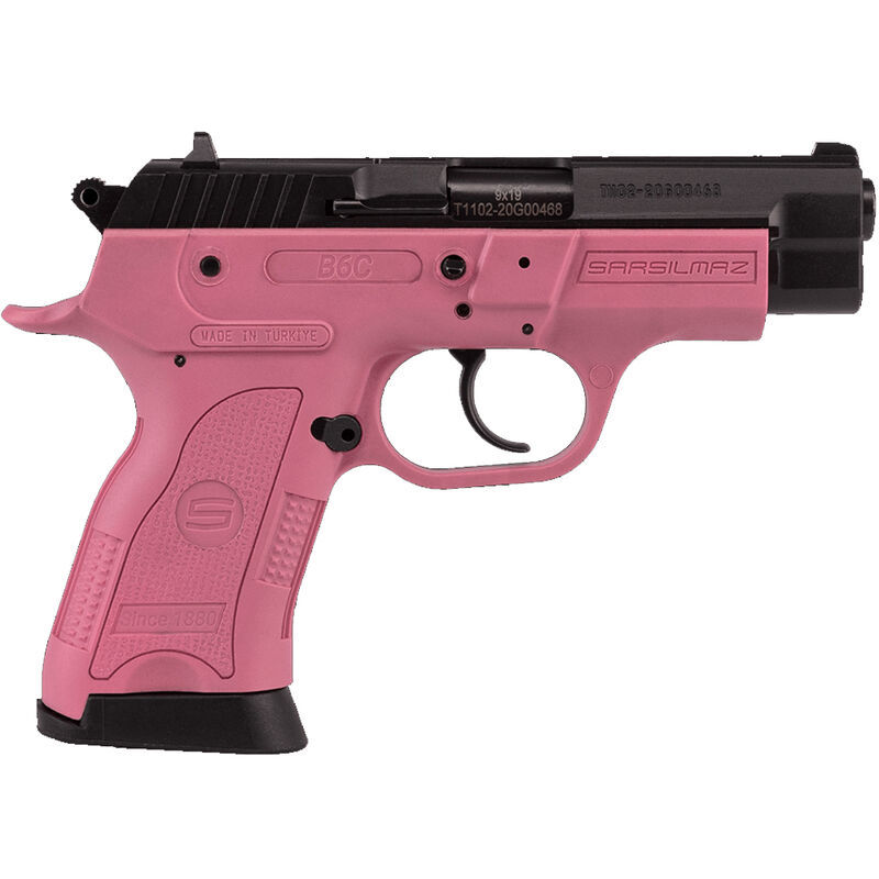 SARSILMAZ B6C 9MM Semi Automatic Pistol- Pink | USA Pawn