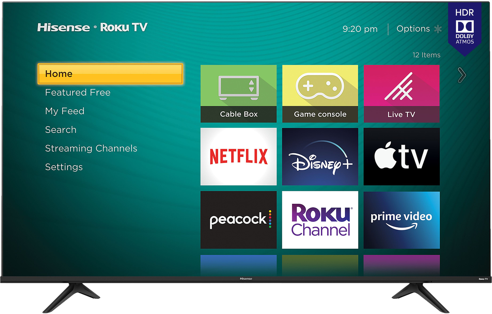 50" HISENSE 50R6E3 4K Roku Smart LED TV | USA Pawn