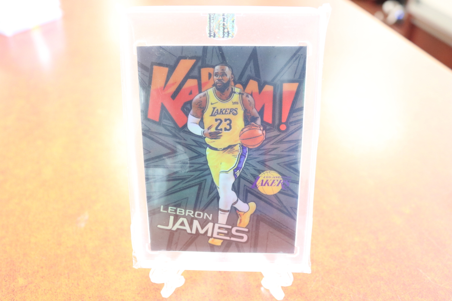 2022 Lebron James Black Kaboom Refractor - #6 - Los Angeles Lakers ...