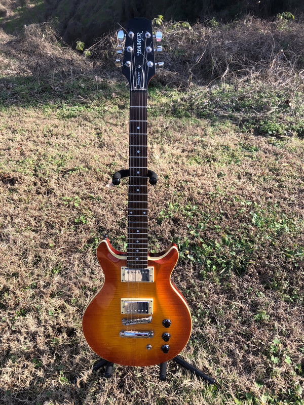 Hamer XT Standard F/T Electric Guitar Orange Sunburst | USA Pawn