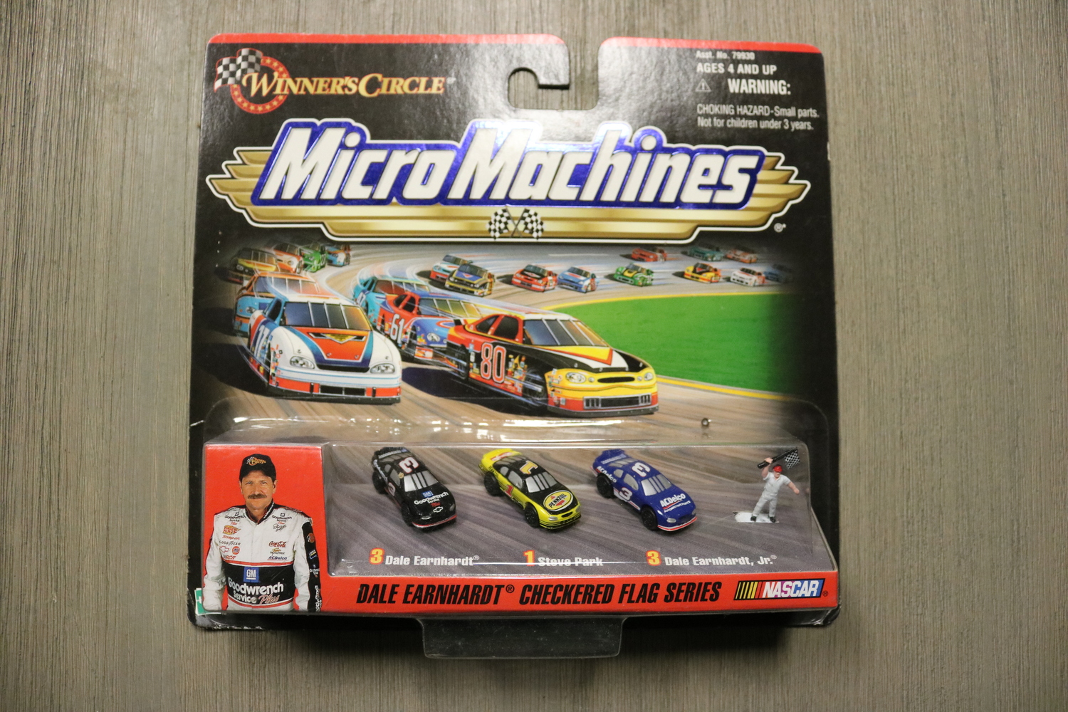 WINNER'S CIRCLE MICRO MACHINES DALE EARNHARDT CHECKERED FLAG SERIES ...