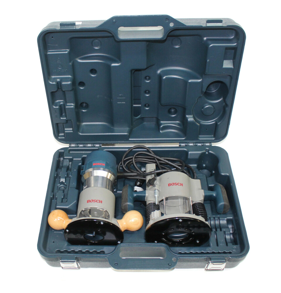 Bosch 1617evspk Fixed Router and Plunge Base included Like New! | USA Pawn