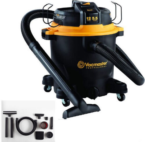 Vacmaster Professional 12 Gallon Wet Dry Vacuum Cleaner Beast Series 5. ...