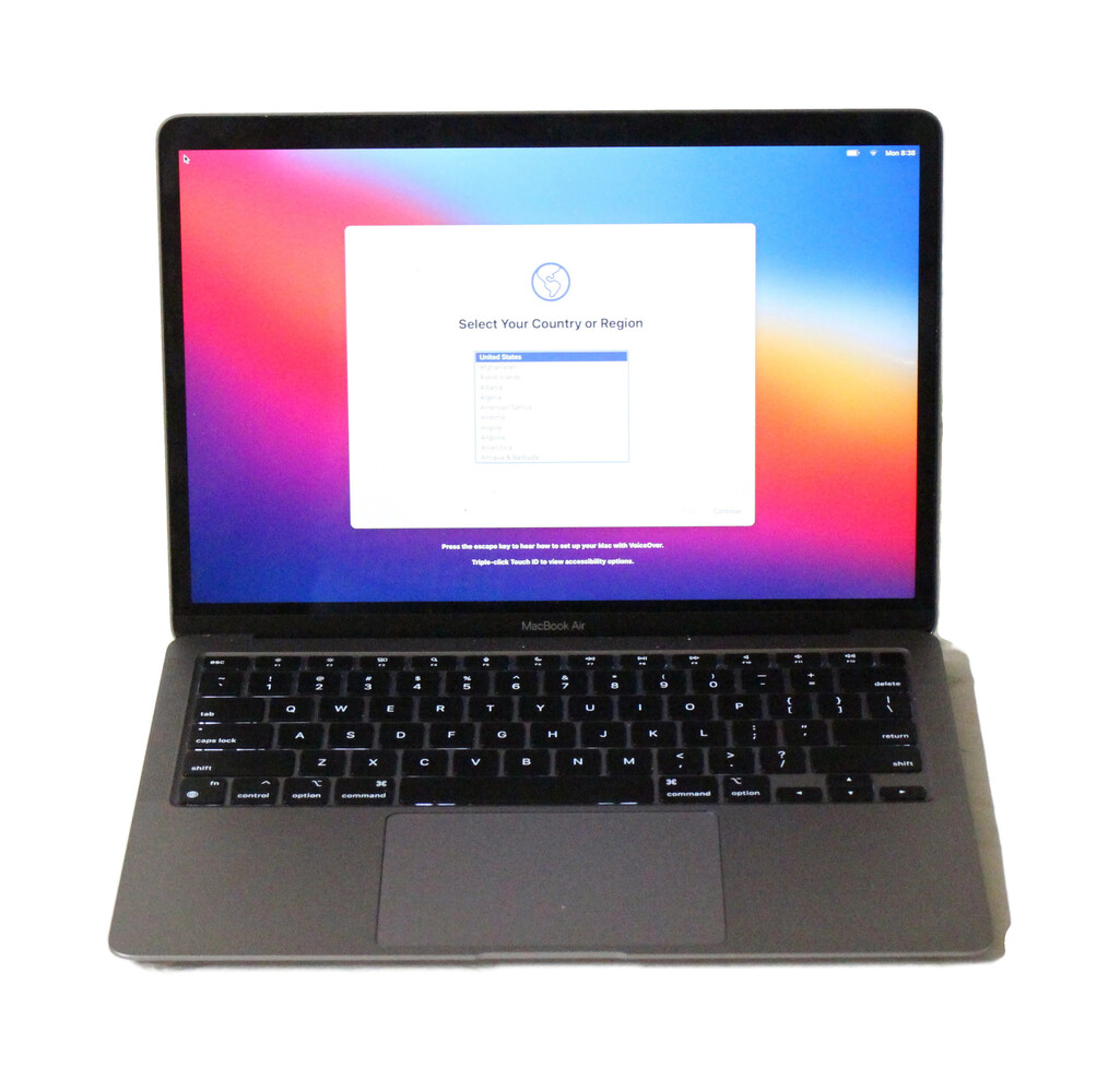 Apple Macbook Air 13 - Inch Laptop Computer 2020 M1 8GB 512GB A2337 ...