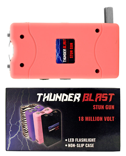 Thunder Blast OTH-M18MPK 18 Million Volt Stun Gun- Pink | USA Pawn