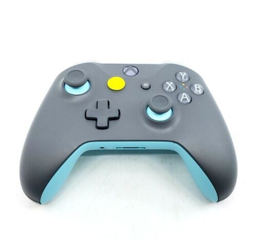 Microsoft 1708 Xbox One Wireless Controller- Gray/Blue | USA Pawn