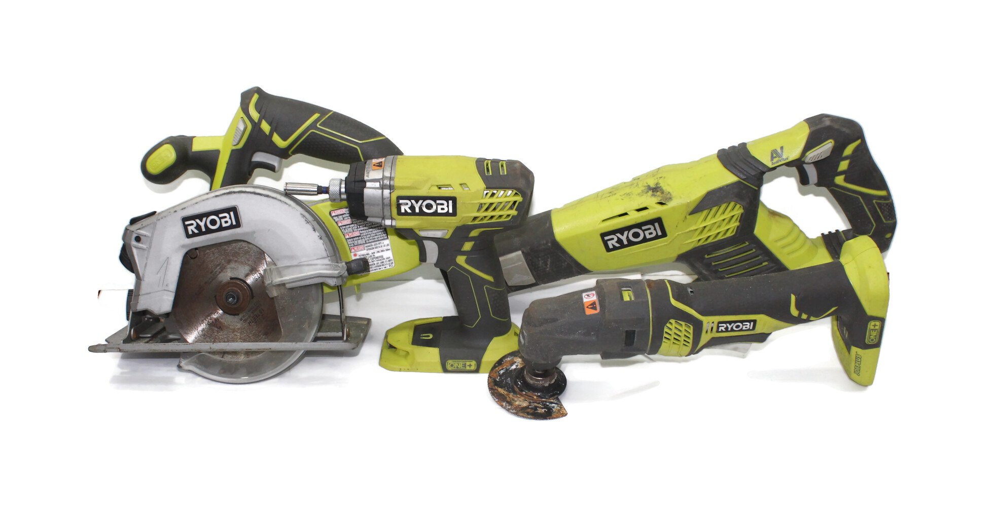 Ryobi 5 Piece Combo kit 2 Batteries and Charger | USA Pawn