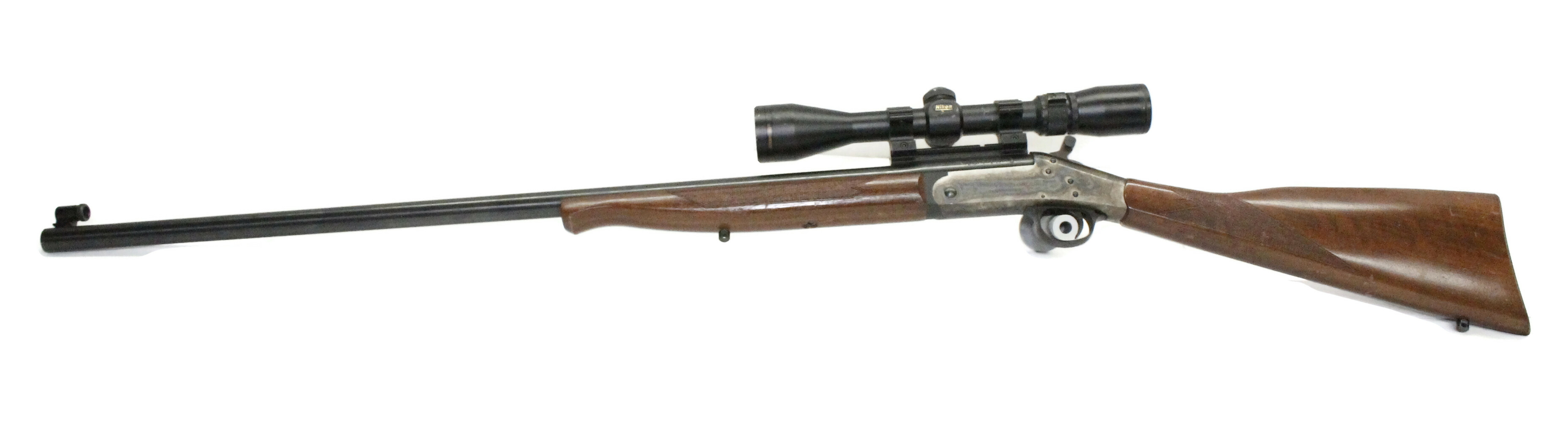 H&R 1871 Buffalo Classic 45.70 Gov Break Action Rifle W/ Nikon ...