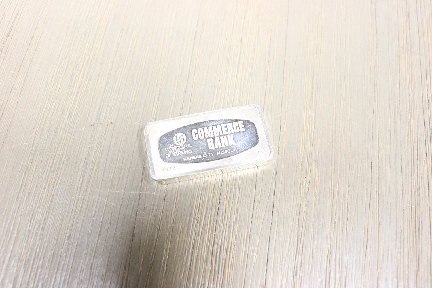 The Wonderful World of Banking Commerce Bank 2 OZ Silver Bar | USA Pawn