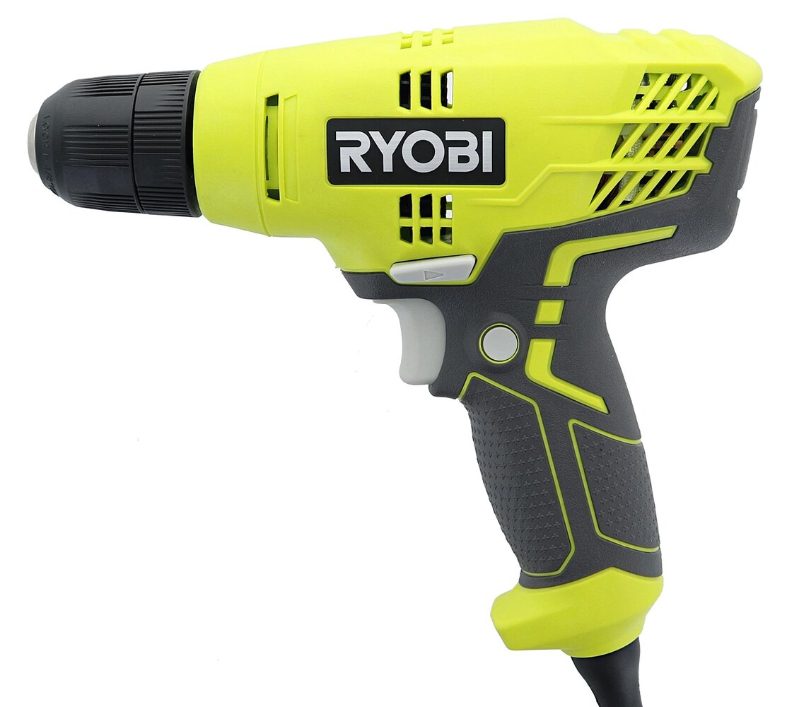 Ryobi D43 Corded Drill with Bit Set and Carrying Case | USA Pawn