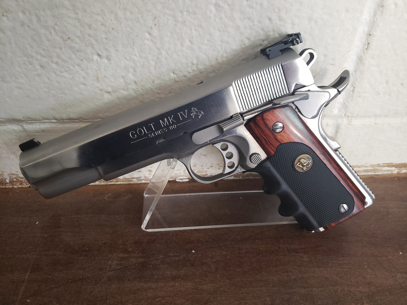 COLT MKIV Series 80 Government Model 1911 .45Aacp Semi Auto Pistol ...