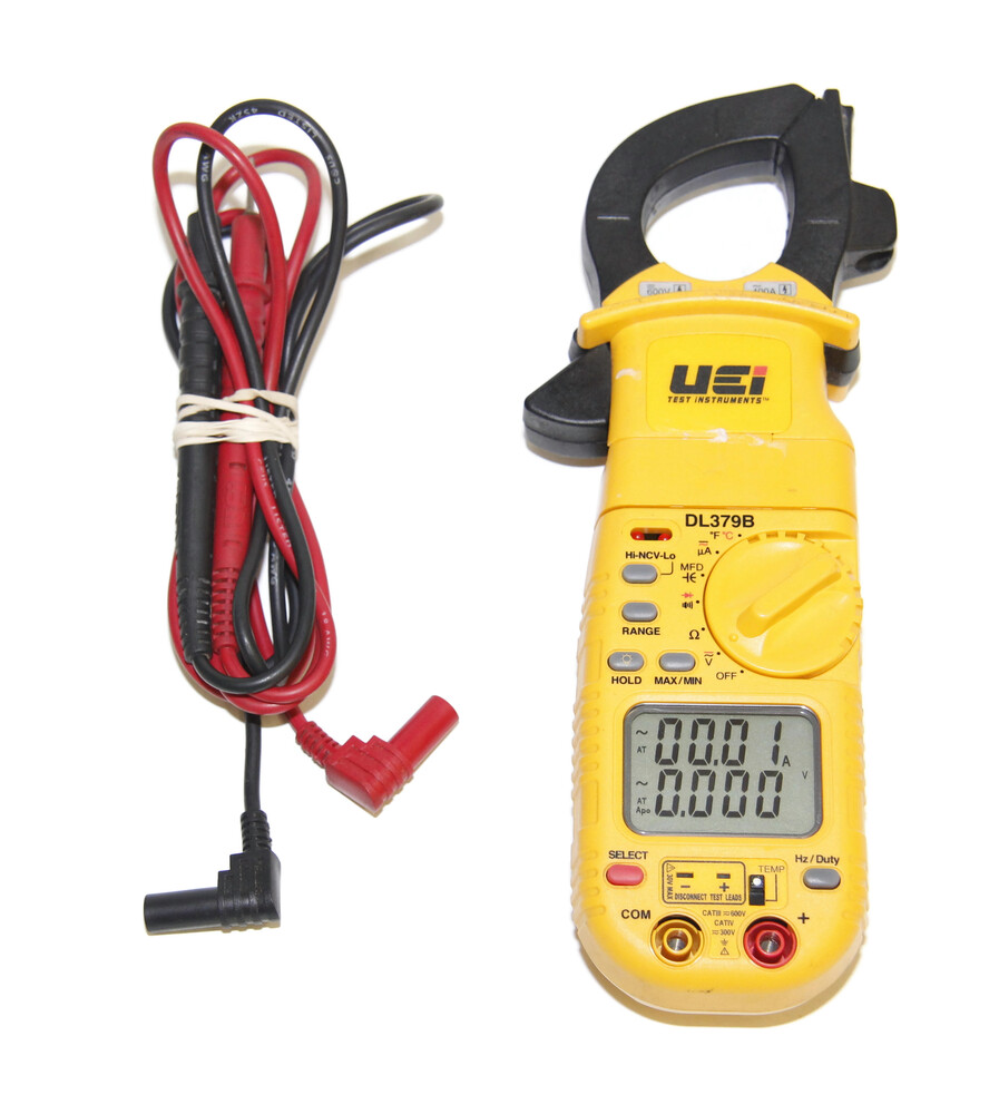 UEi DL379B Digital HVAC Clamp Meter with NCV and Cat IV Ratings | USA Pawn